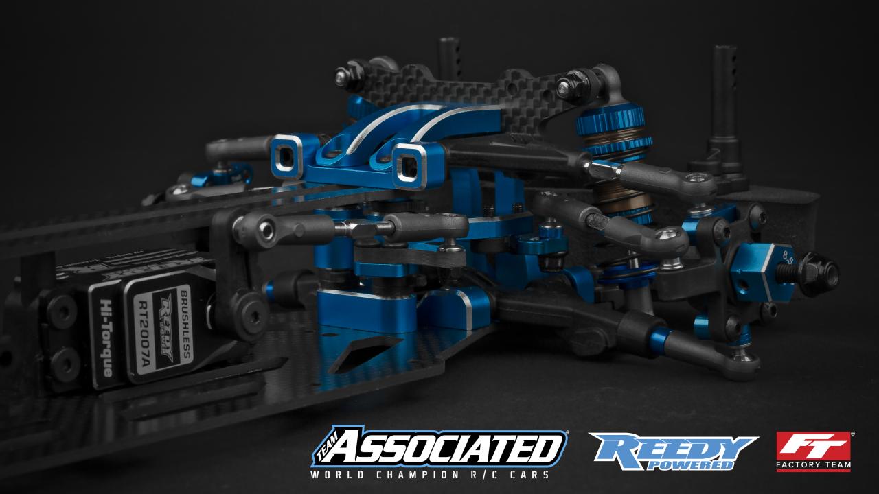 New! DC10 FT aluminum top bulkhead set | Associated Electrics